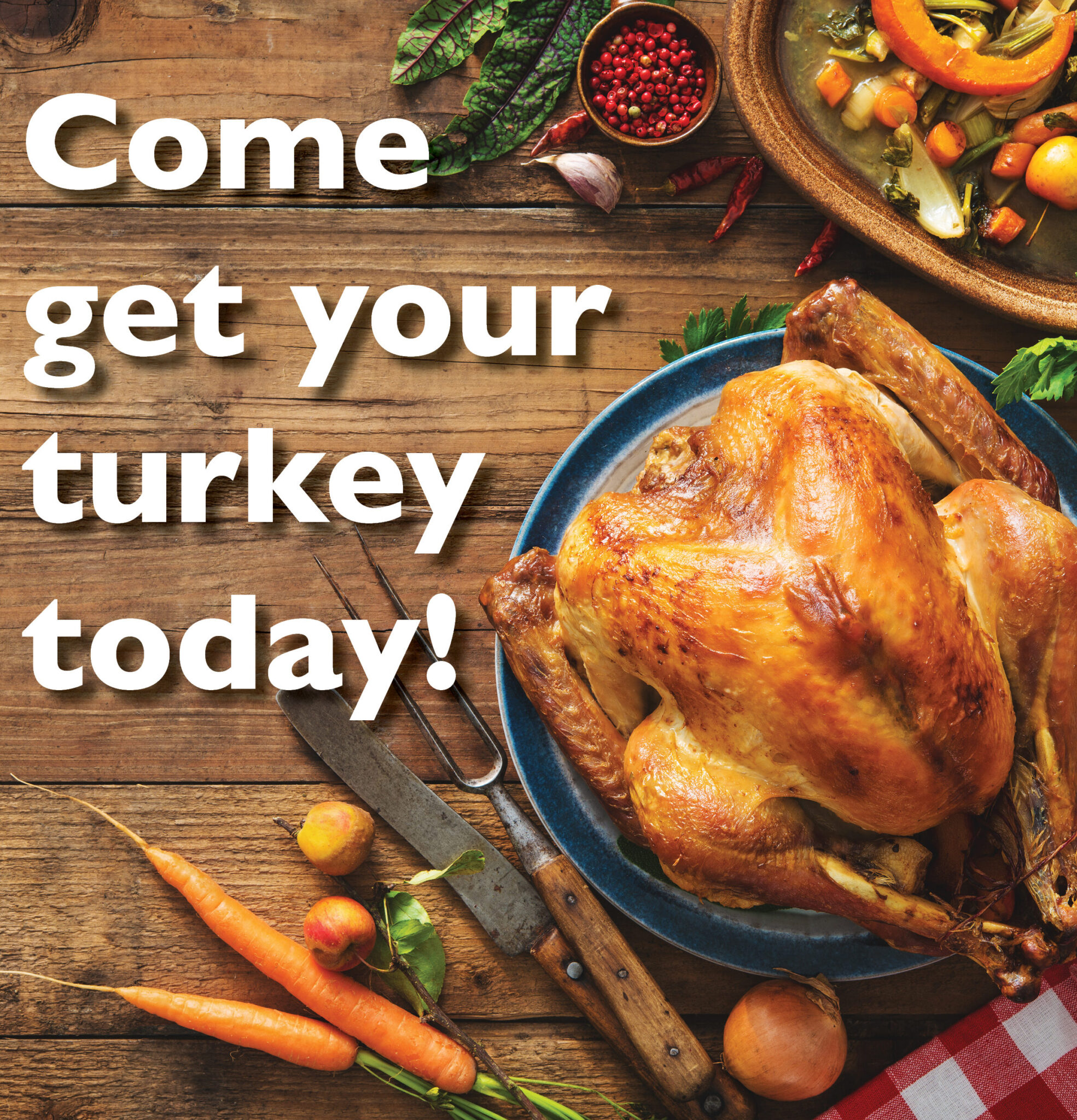 Get your holiday turkey at the co-op! | Astoria Co+op