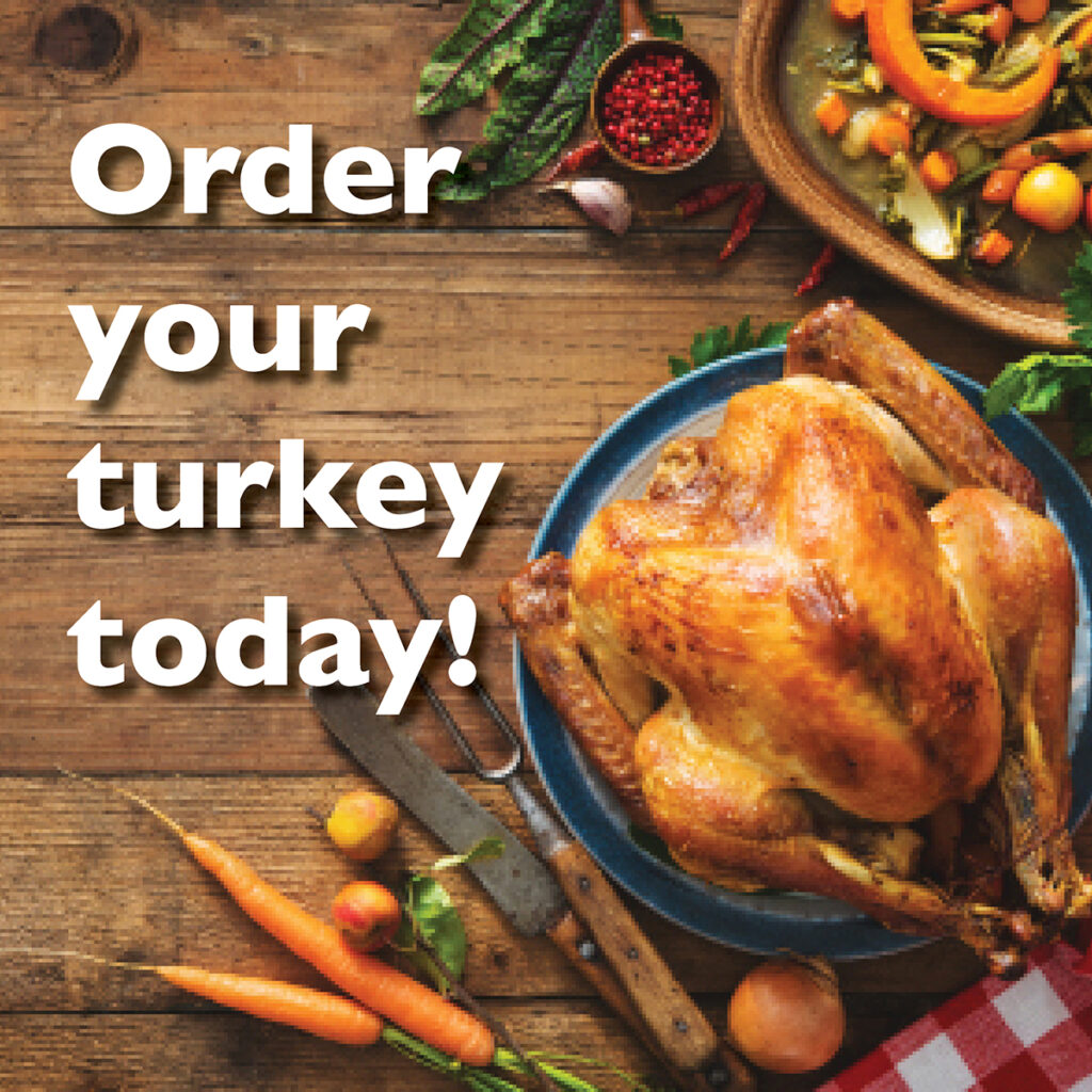 Order your turkey today! | Astoria Co+op